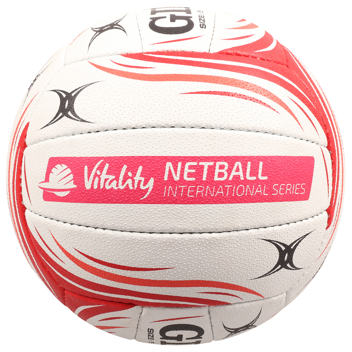 Gilbert Netball Shop Synergie X5 England Vitality Ball | Power, Passion ...